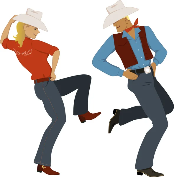 Country western dance Stock Vectors, Royalty Free Country western dance ...
