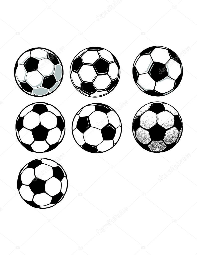 Vector soccer balls Stock Vector Image by ©JOHNDESIGN7483 #110622284