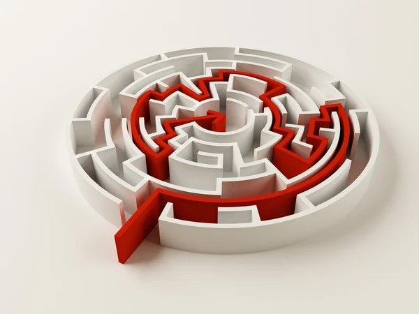 Solved Maze puzzle Stock Photo by ©eabff 54588073 Solved Maze puzzle Stock Photo by ©eabff 54588073