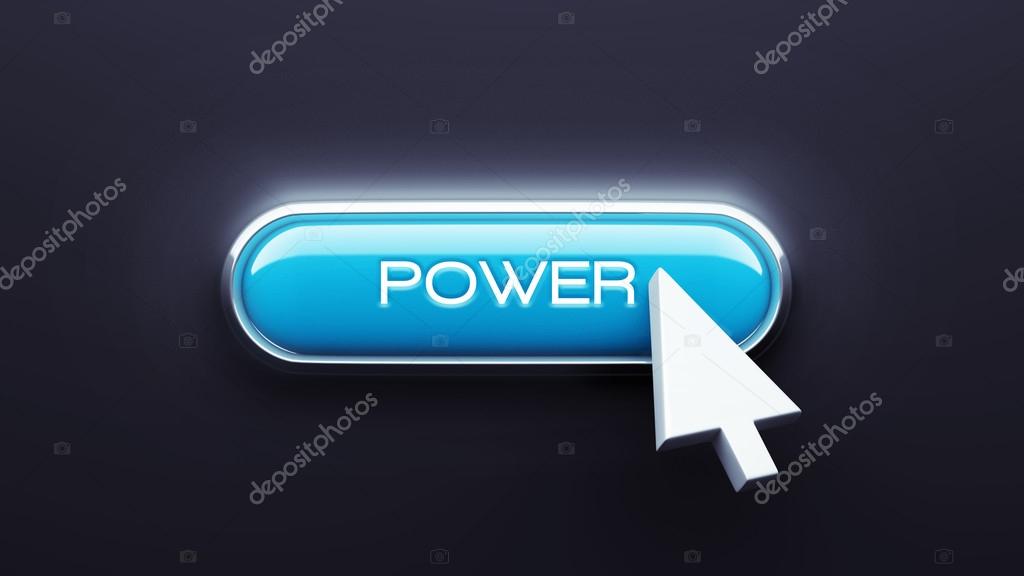 Power Button — Stock Photo © eabff #54614075