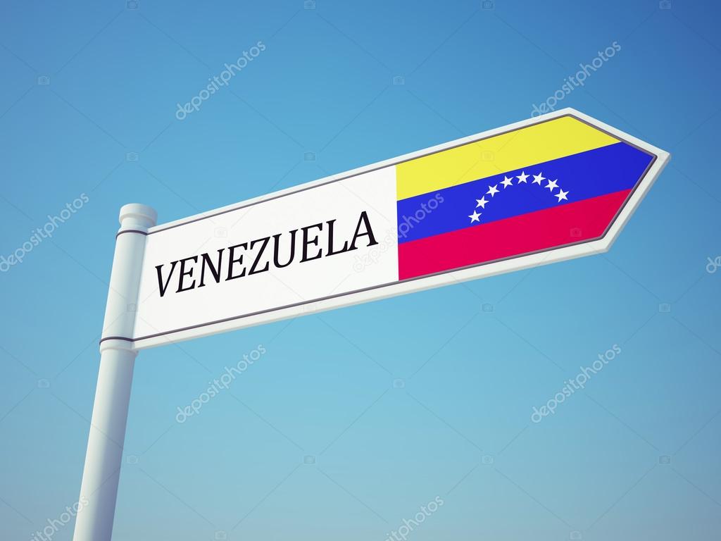 Venezuela Flag Sign — Stock Photo © eabff #54702281