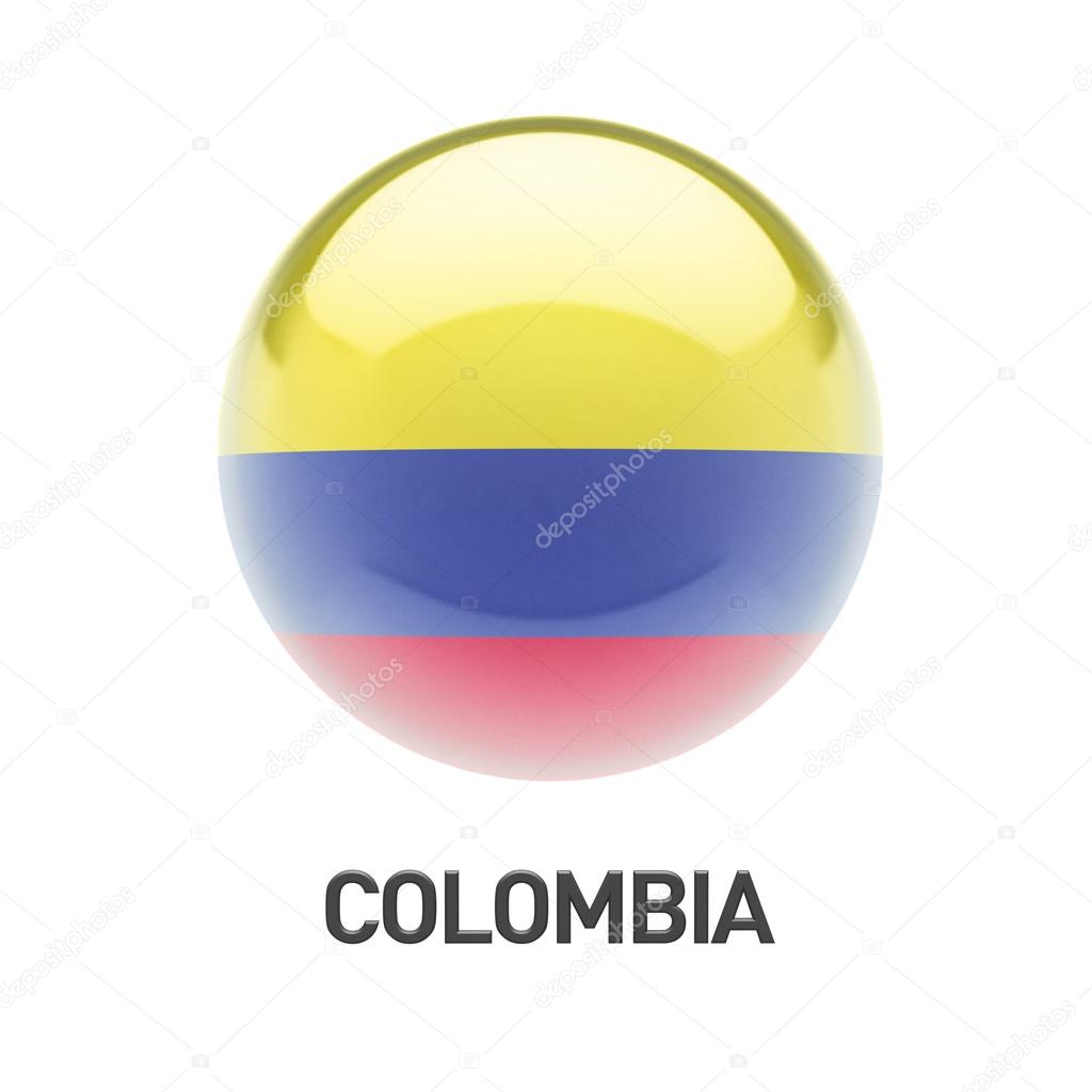 Colombia Flag Icon Stock Photo by ©eabff 54706321