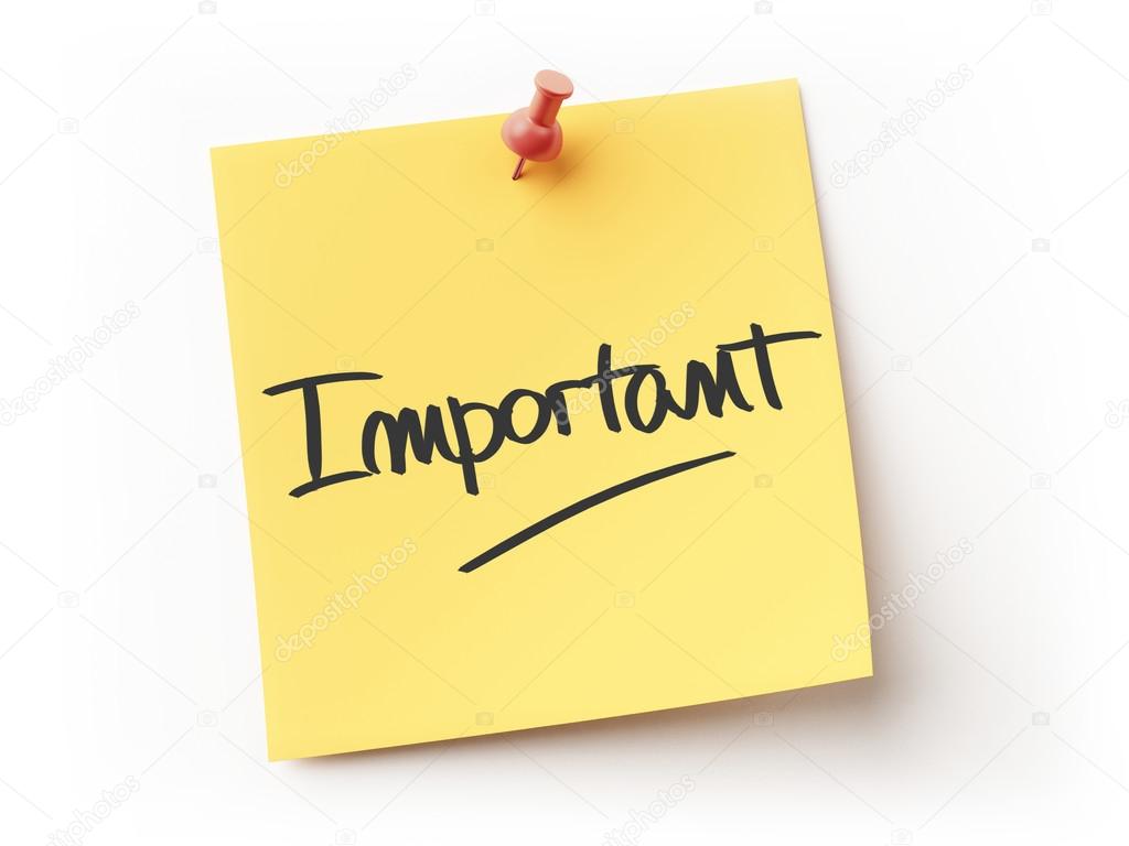 Sticky Note Message — Stock Photo © eabff #54715045