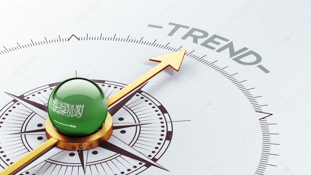 Saudi Arabia Trend Concept — Stock Photo © eabff #55123221