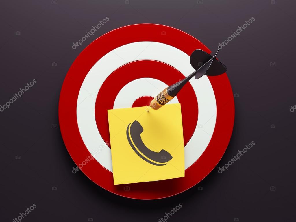 Dart Contact Icon Stock Illustration by ©eabff #57162401
