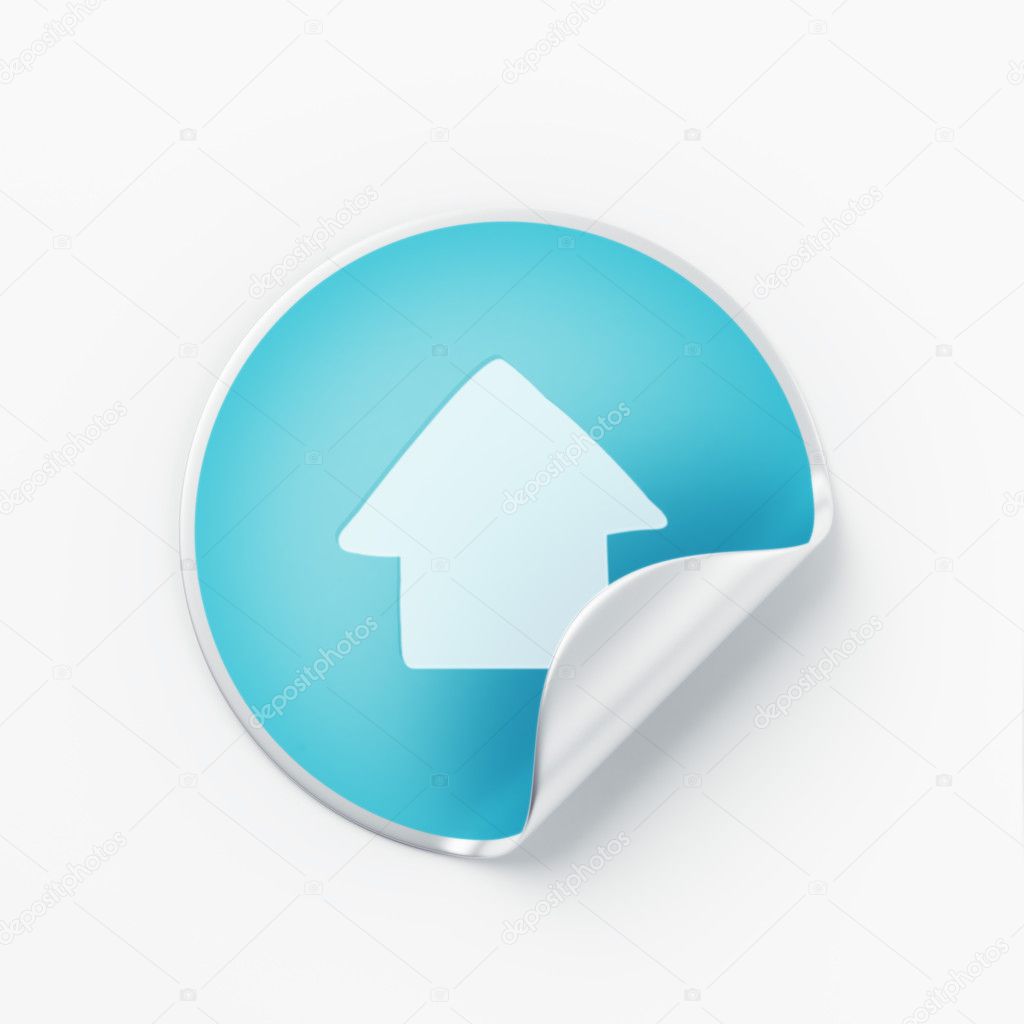 Label Home Icon — Stock Photo © eabff #57329871