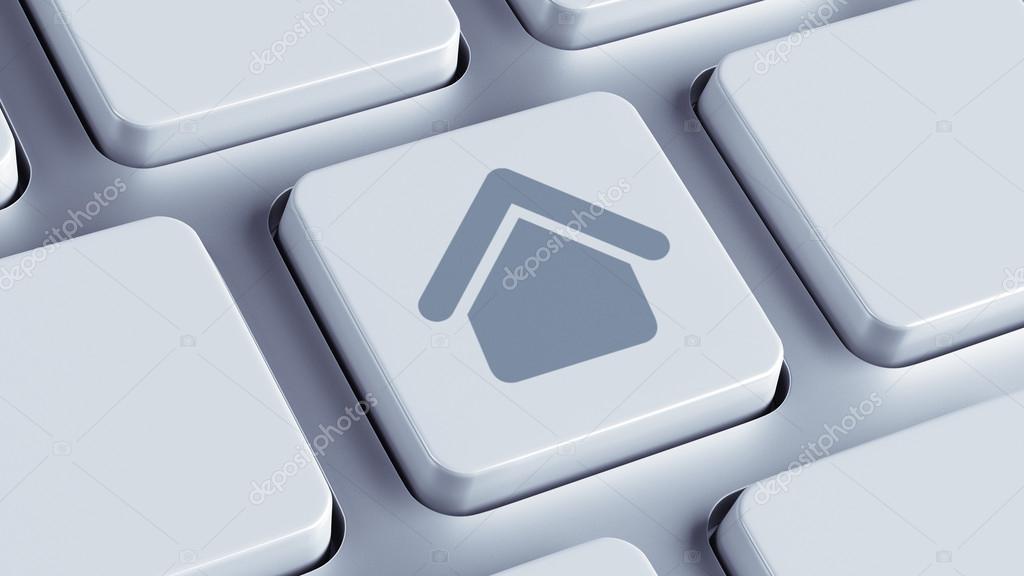 Keyboard Home Icon — Stock Photo © eabff #57332395