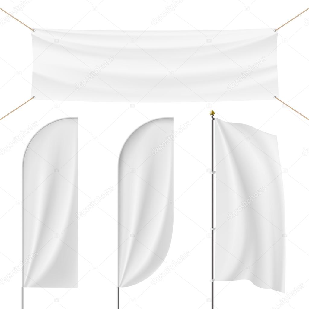 Set of realistic banners Stock Vector Image by ©vantuz #104311824