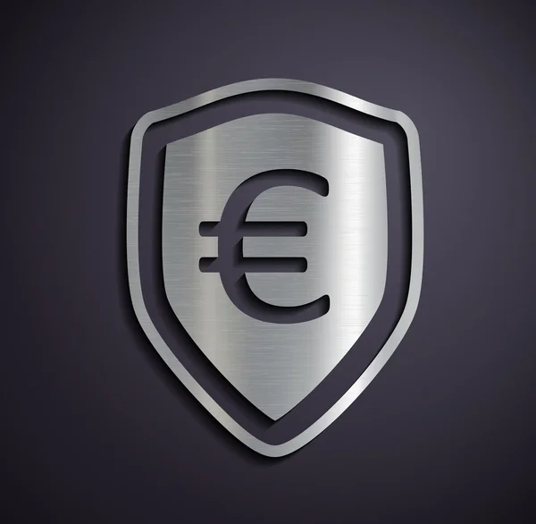 Metal shield logo Imagens de Stock de Arte Vetorial | Depositphotos