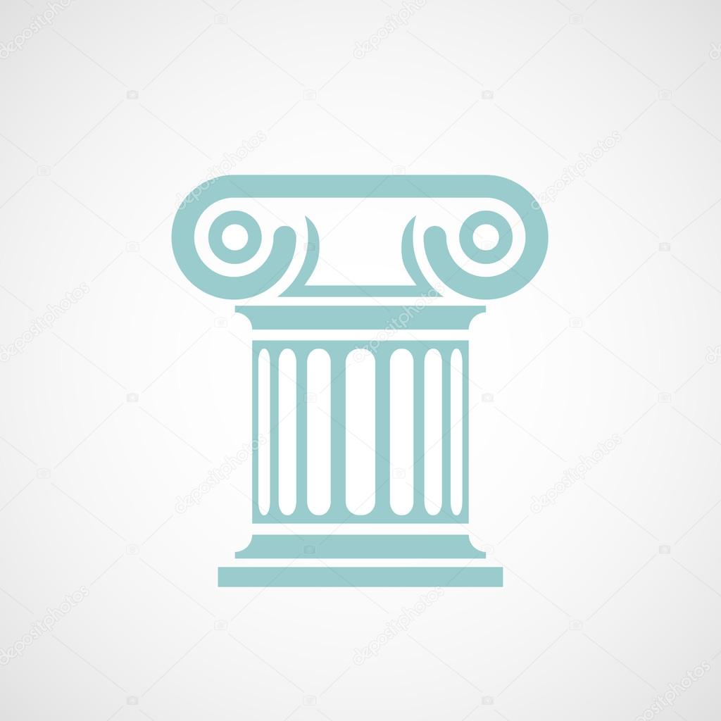 Logo columnas de mármol. 2022