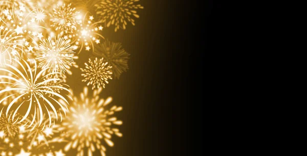 Gold fireworks background design Stock Photo by ©Myimagine 115739120