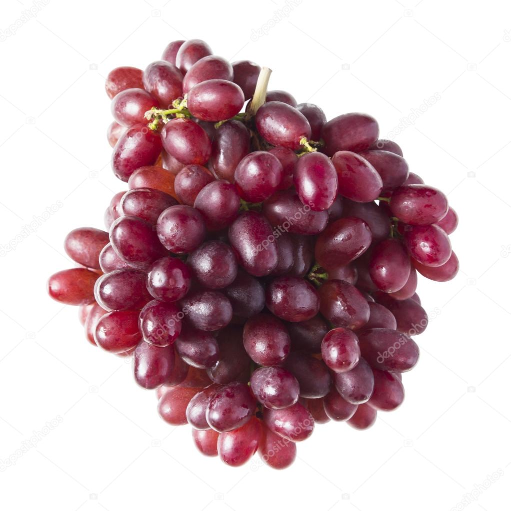 Grapes on white background with clipping path — Stock Photo © Myimagine ...