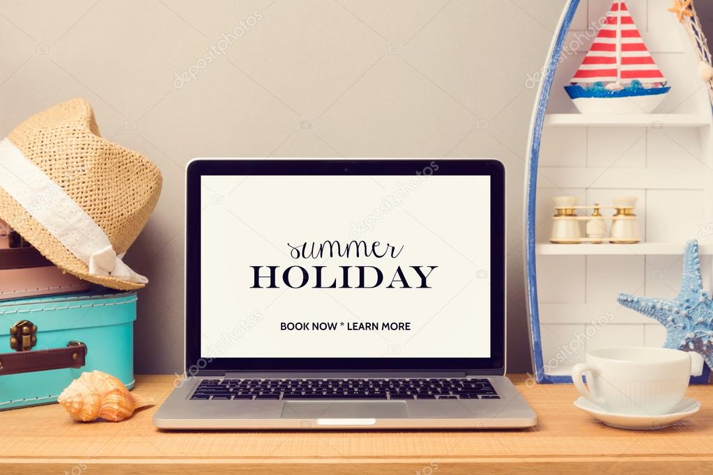 Laptop computer mock up template Stock Photo by ©maglara 108870888