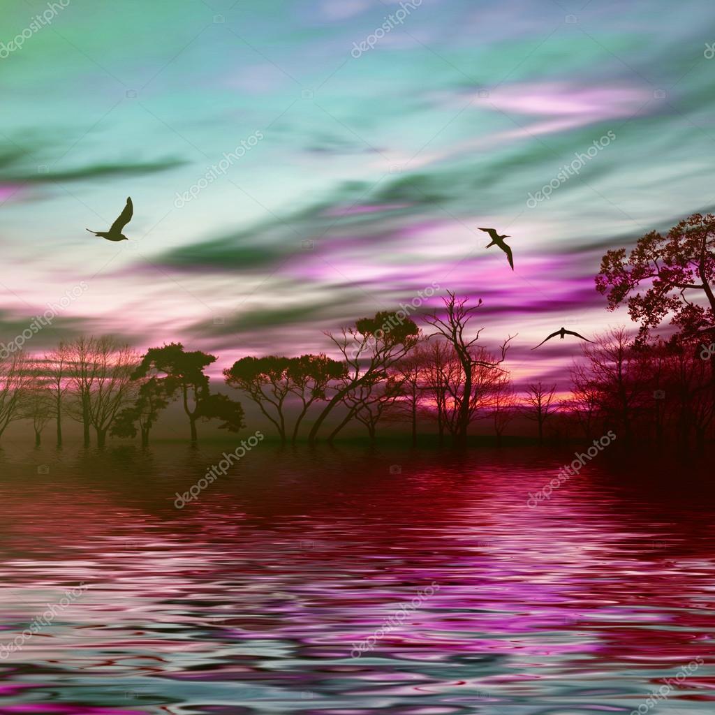 Beautiful natural landscape Stock Photo by ©jeneva86 103324026