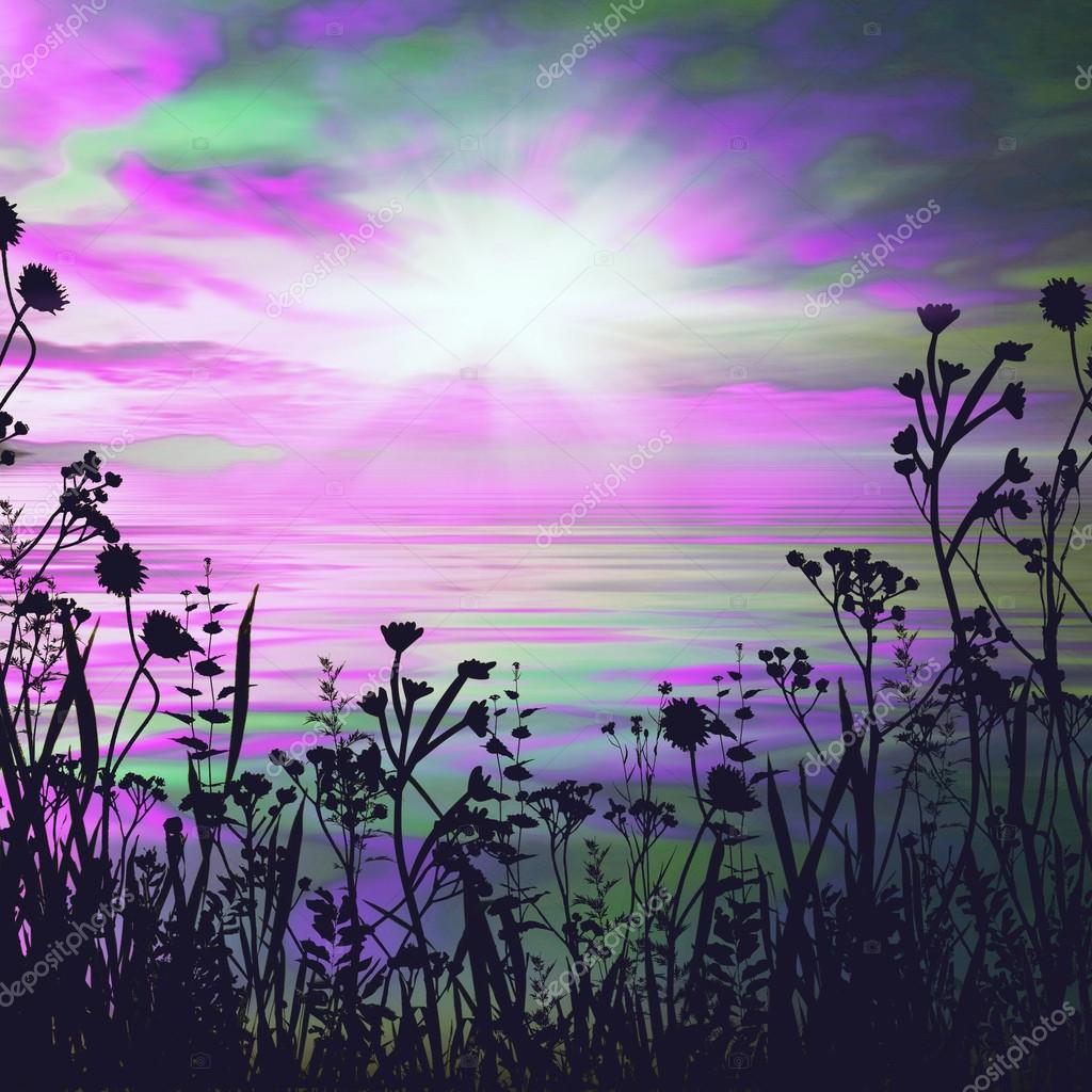 Colorful natural landscape Stock Photo by ©jeneva86 104419916