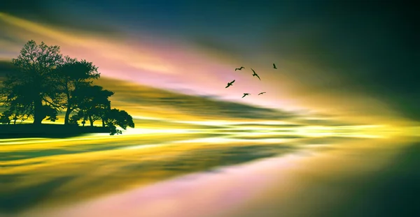 Beautiful saturated landscape Stock Photo by ©jeneva86 93815324