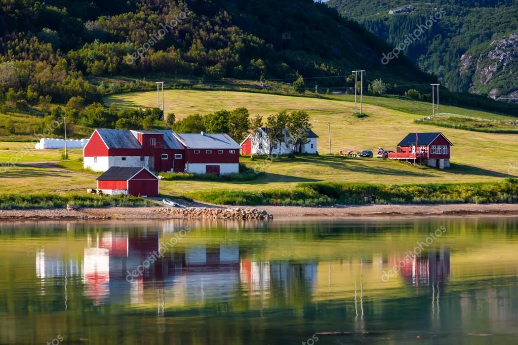 Picturesque landscape of Norway countryside Stock Photo by ... Picturesque landscape of Norway countryside Stock Photo by ...