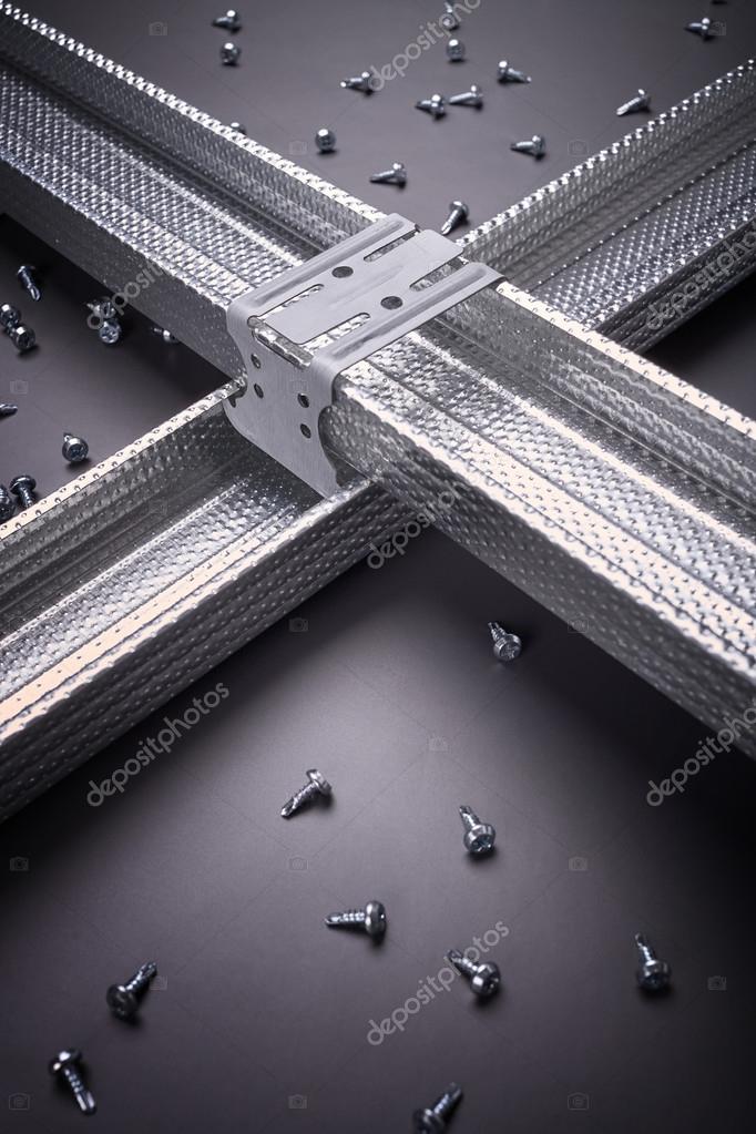 Steel profile construction Stock Photo by ©Veremeev 107315814