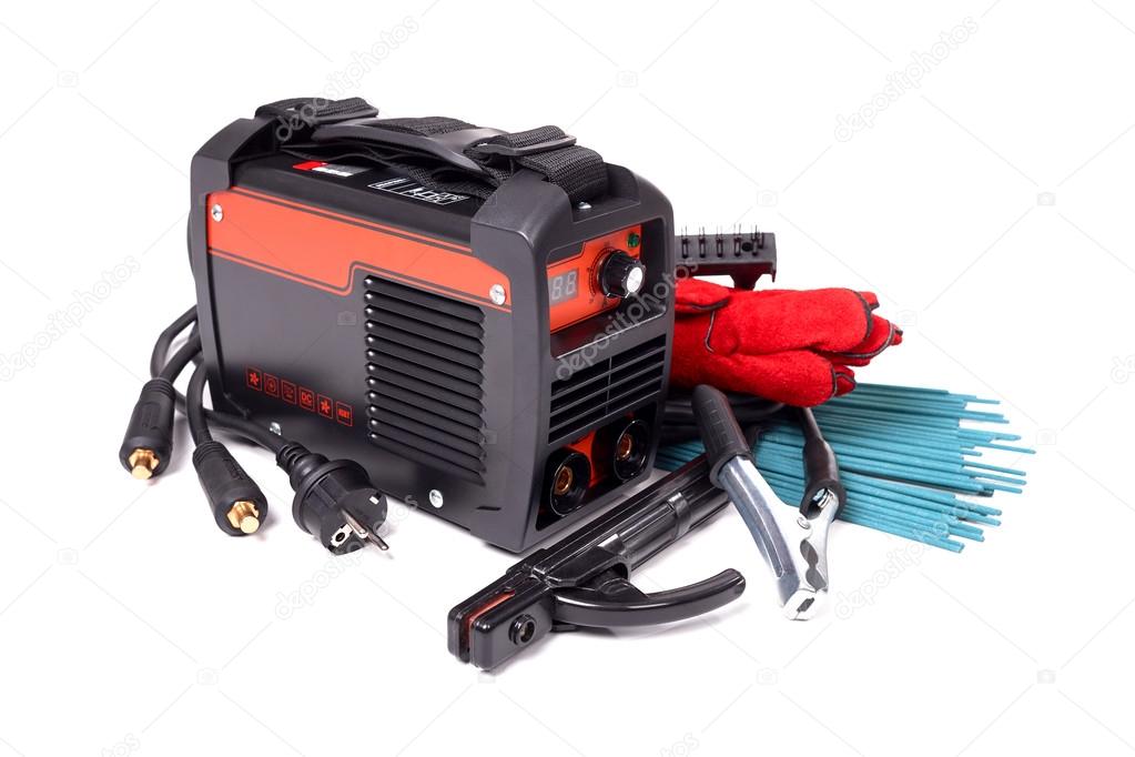 Equipment for electric arc welding Stock Photo by ©Veremeev 109716992
