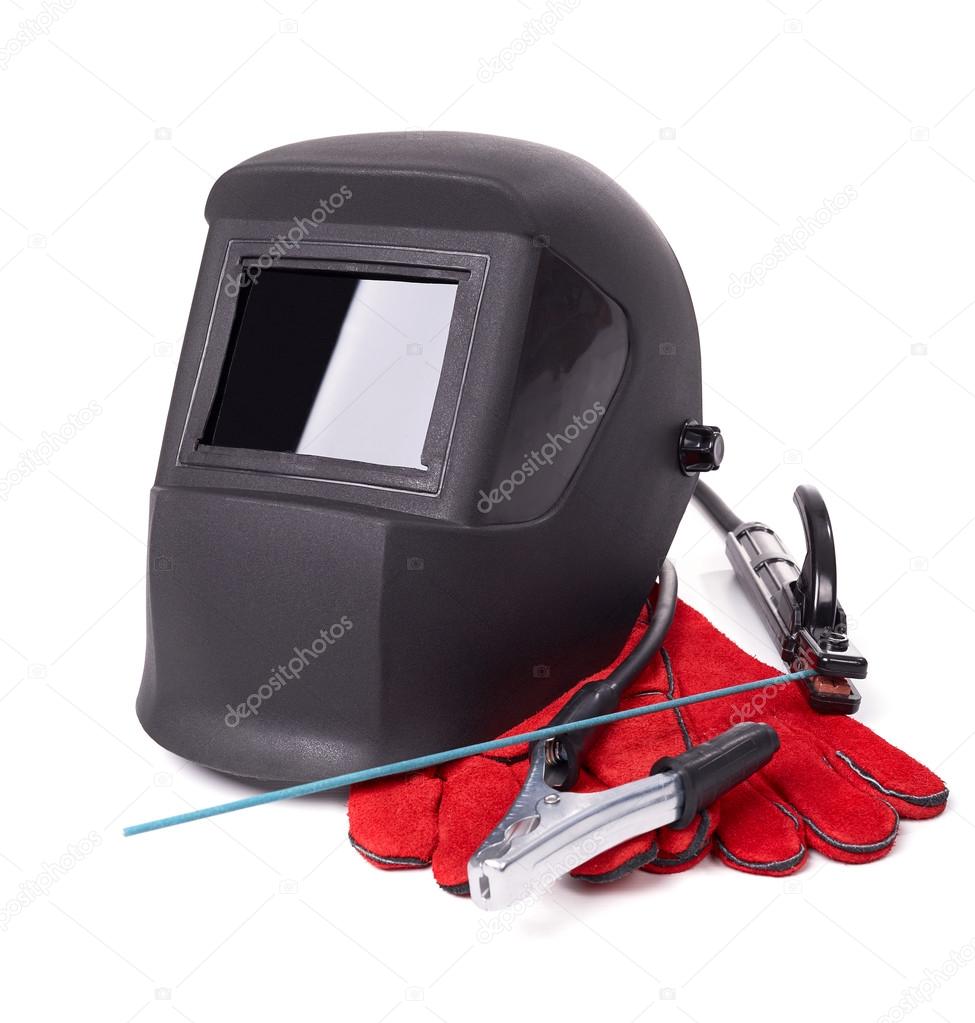 Set of welding equipment Stock Photo by ©Veremeev 109965706