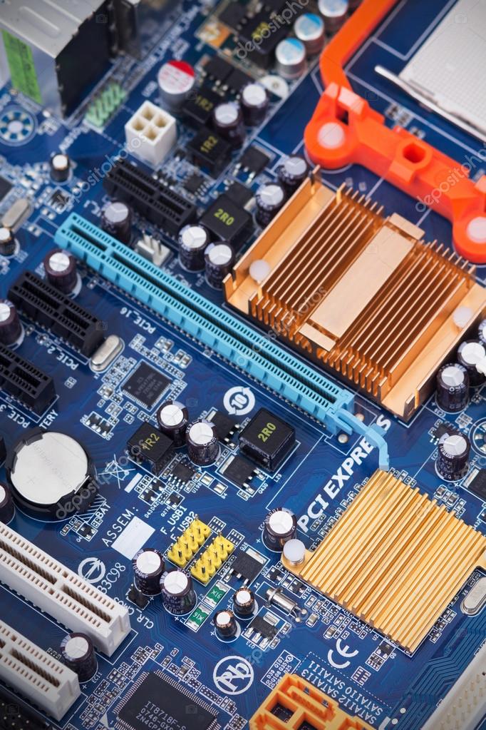 Electronic circuit board — Stock Photo © Veremeev #52249385