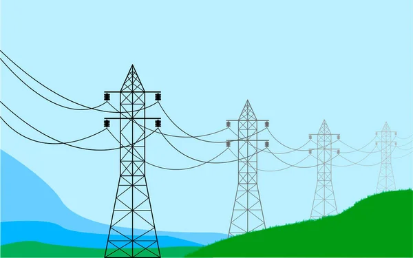 Vektor menara listrik Stock Photos, Royalty Free Vektor menara listrik ...