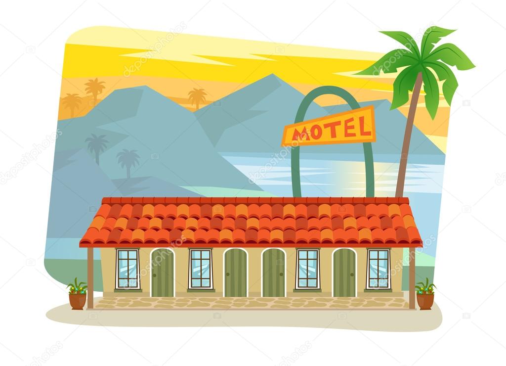 Motel Stock Vector Image by ©bilhagolan #56732279