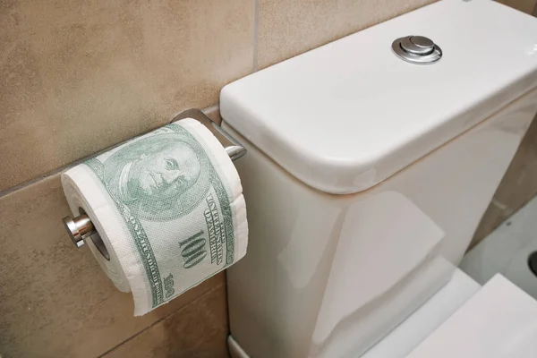 Money down toilet Stock Photos, Royalty Free Money down toilet Images ...