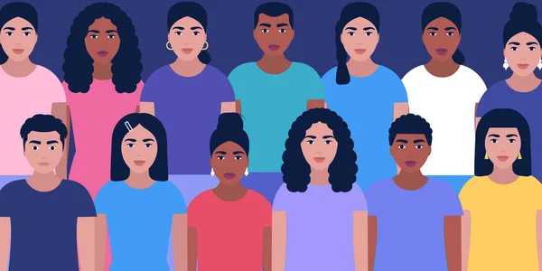 Personas de color Imágenes Vectoriales, Gráfico Vectorial de Personas ...