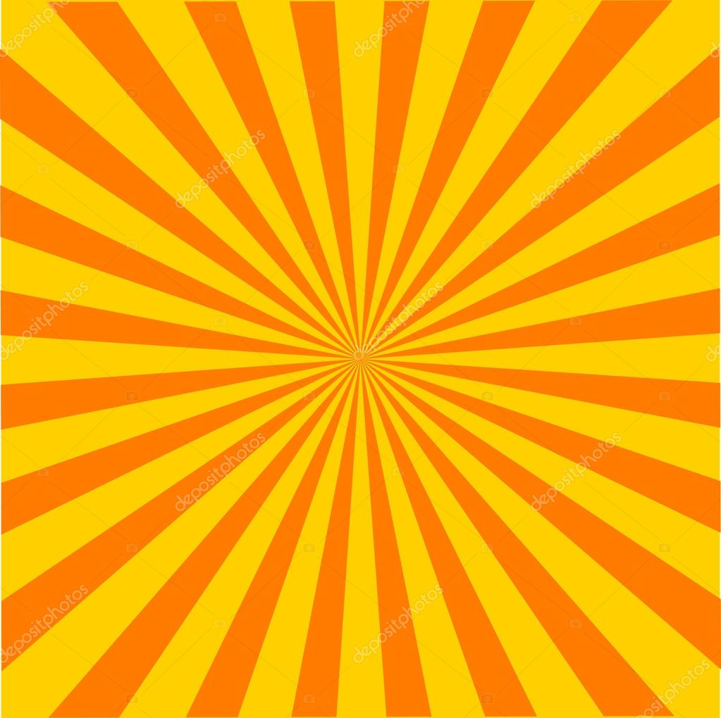 Retro ray orange background Stock Vector by ©Meranda #107435378