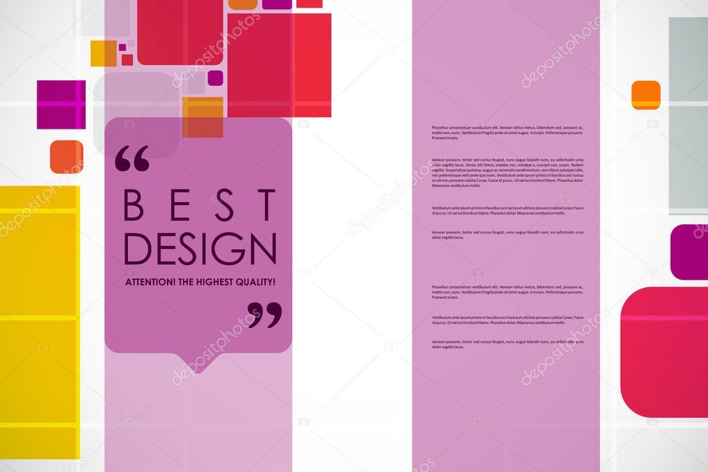 Set of abstract design templates Stock Vector Image by ©Palau83 #103824514