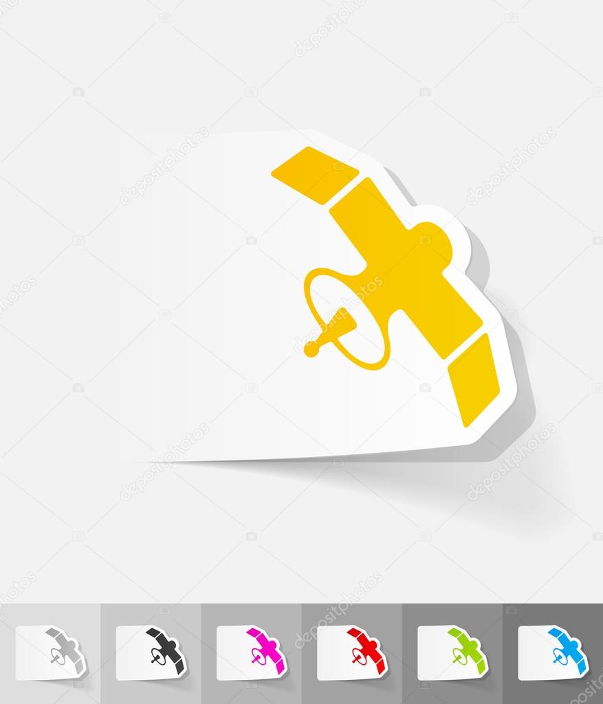 Realistic satellite design Stock Vector Image by ©Palau83 #103830344