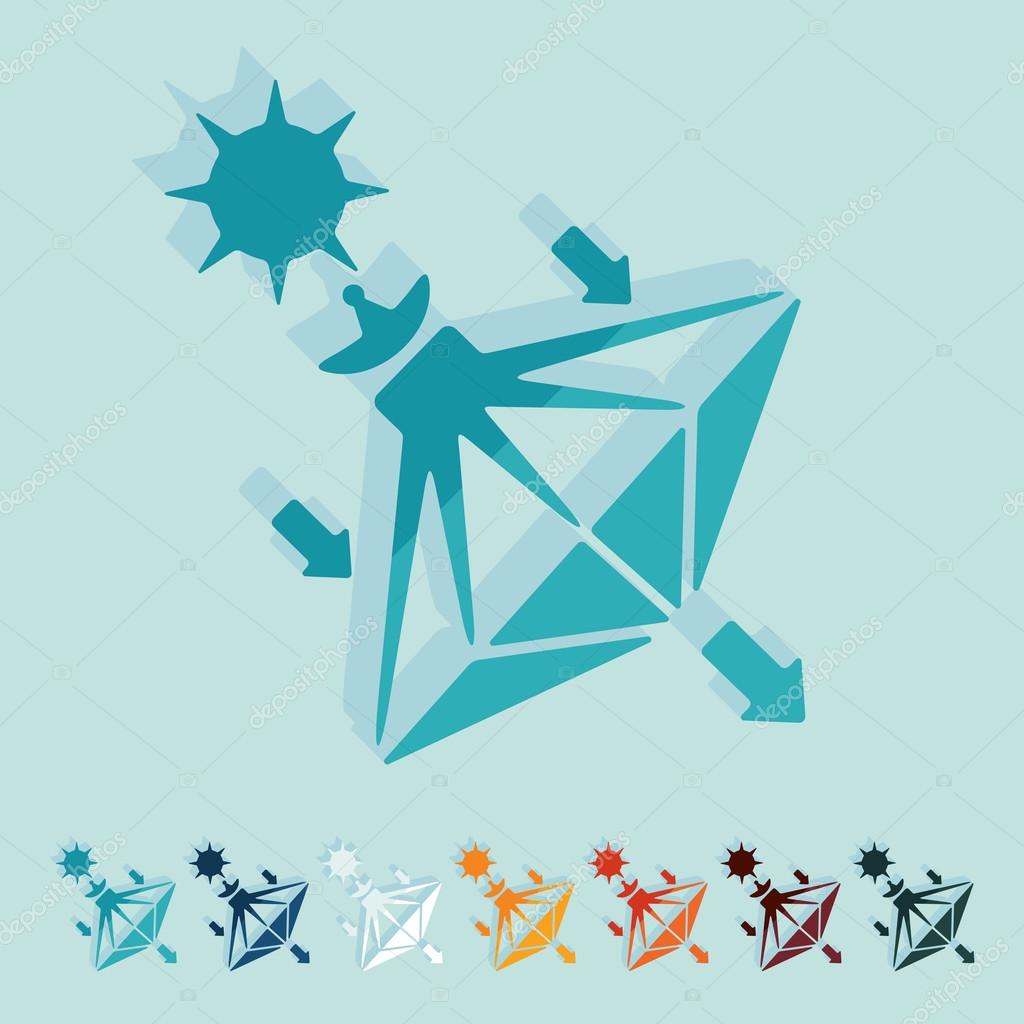 Flat design: solar sails Stock Vector Image by ©Palau83 #110483662