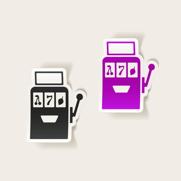 Slot machine icons set Stock Vector by ©Palau83 152915602