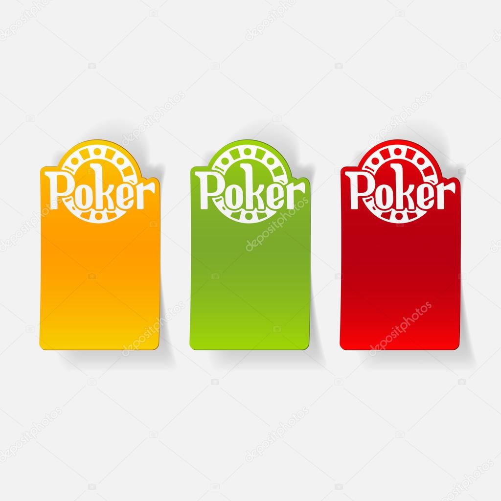 Realistic poker design elements Stock Vector Image by ©Palau83 #121722790