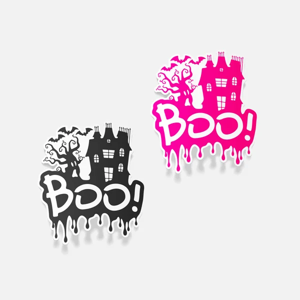 Boo illustration Stock Vector by ©Palau83 50792879