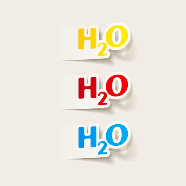 Water formula Stock Vector Image by ©Palau83 #52736399