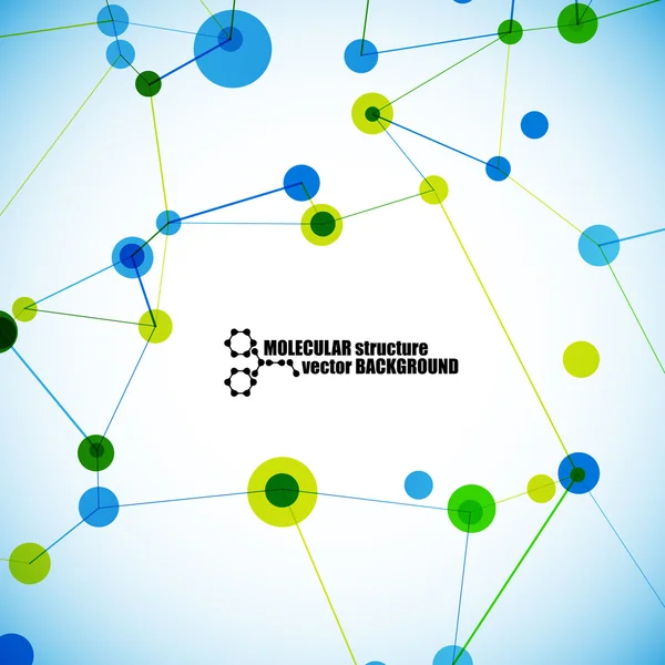 Beautiful molecular structure Stock Vector Image by ©Palau83 #53587739