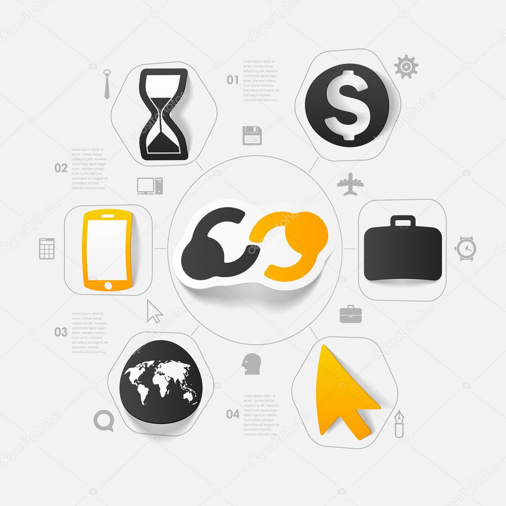 Sticker design set Stock Vector by ©Palau83 55531927