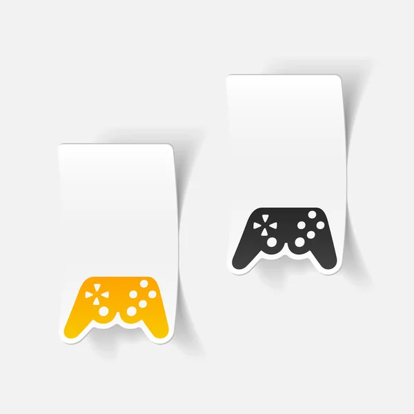 Joystick template with arrows Vector Art Stock Images | Depositphotos