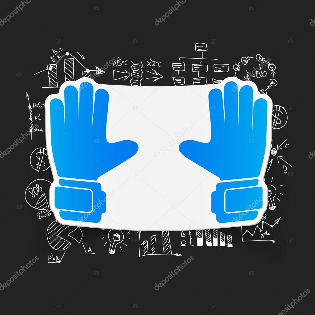 Rajz kesztyű Stock Vector by ©Palau83 57354981