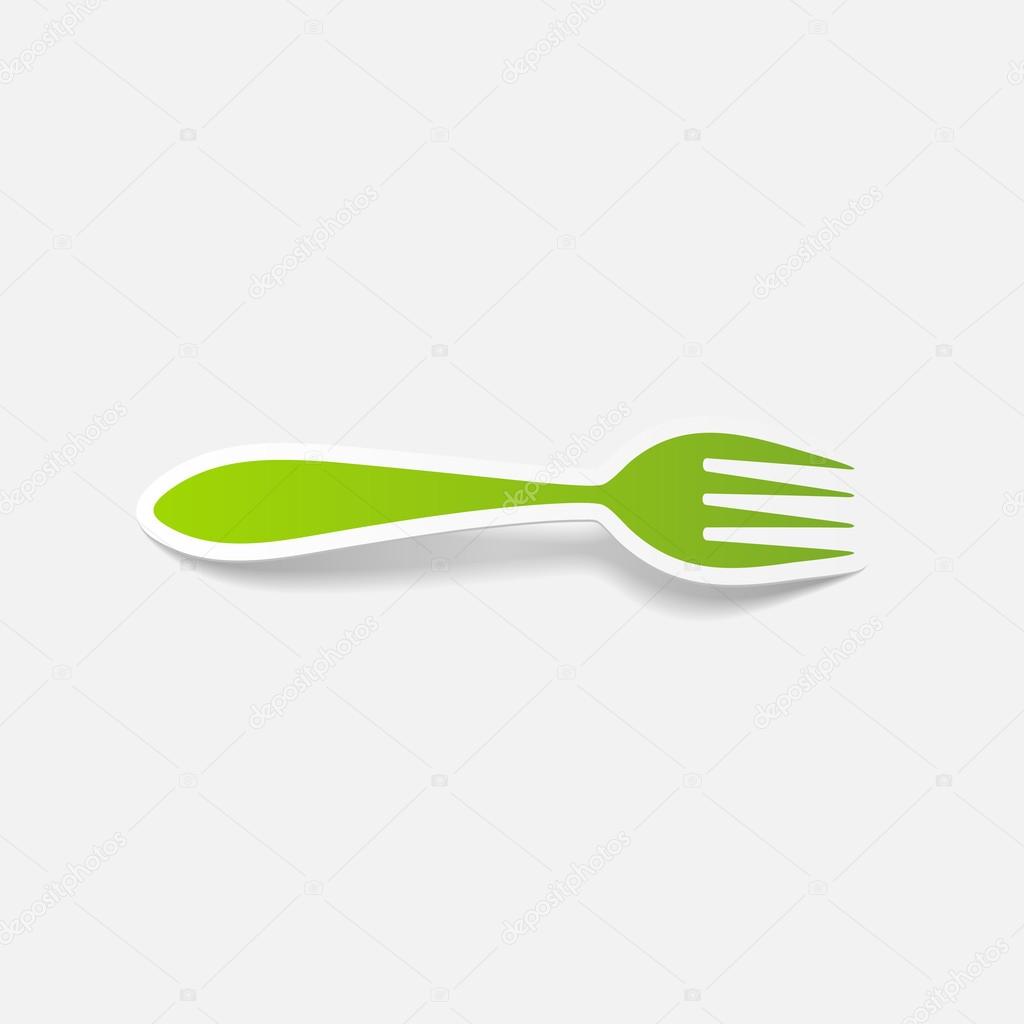 Fork illustration Stock Vector by ©Palau83 57355521