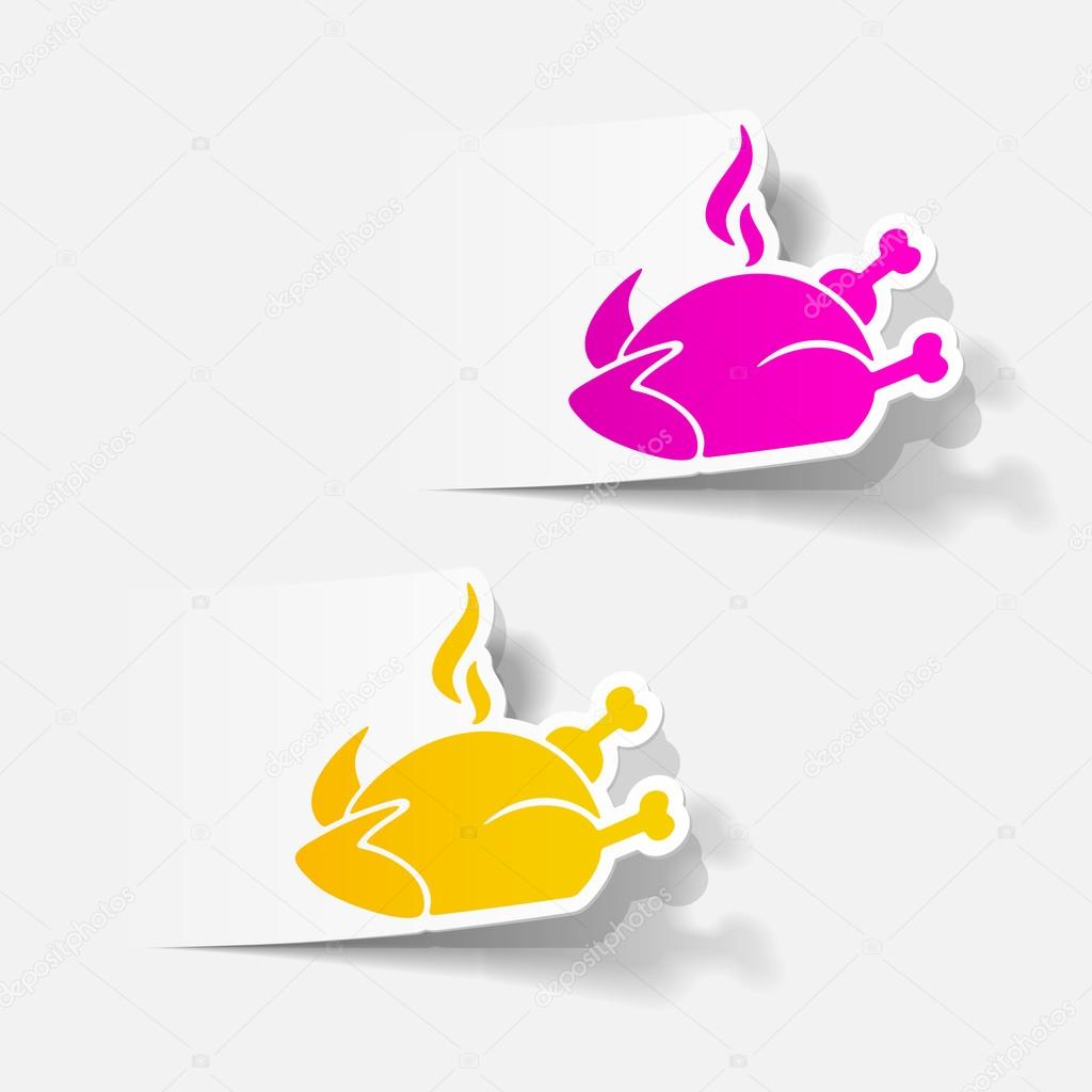 Ilustración de pollo Vector de stock #57788533 de ©Palau83