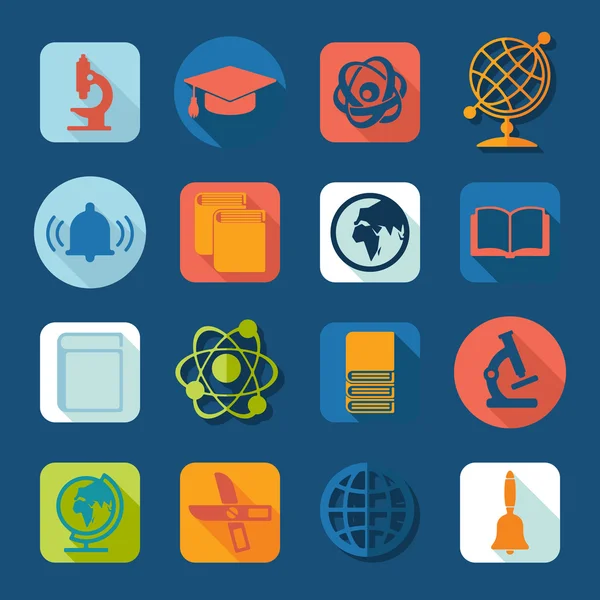 Education icons Stock Vector by ©Palau83 51568429
