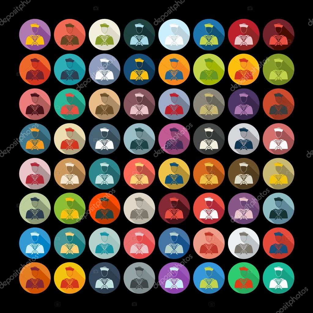 Sailor icon Stock Vector by ©Palau83 60936761