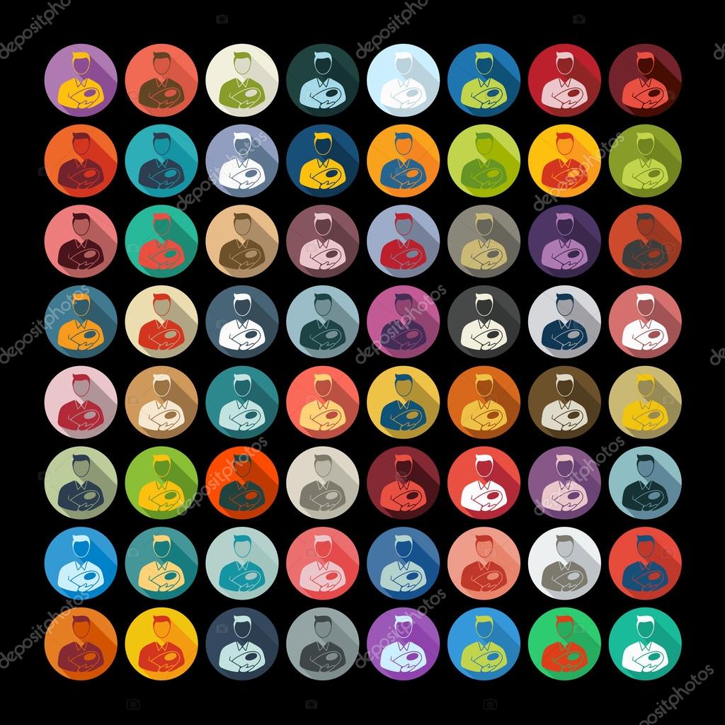 Dad icon Stock Vector Image by ©Palau83 #61809385