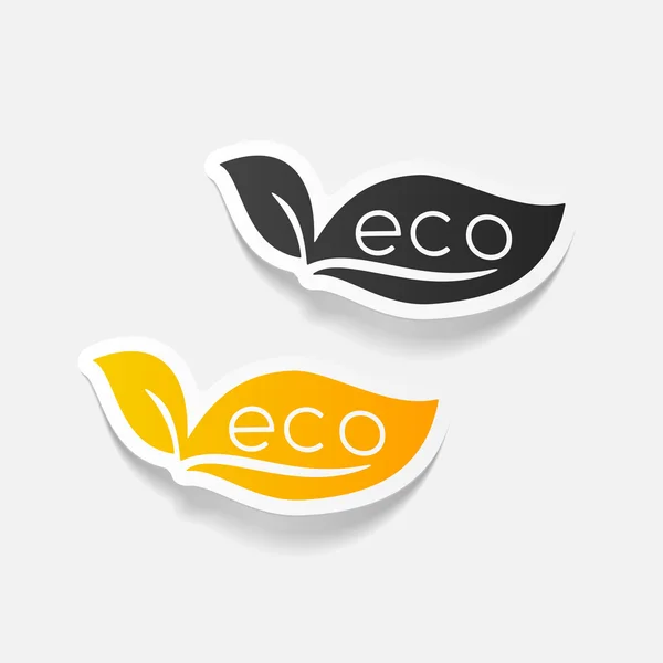 Colorful concept eco sign leaves icon Stock Vector by ©Palau83 116978278