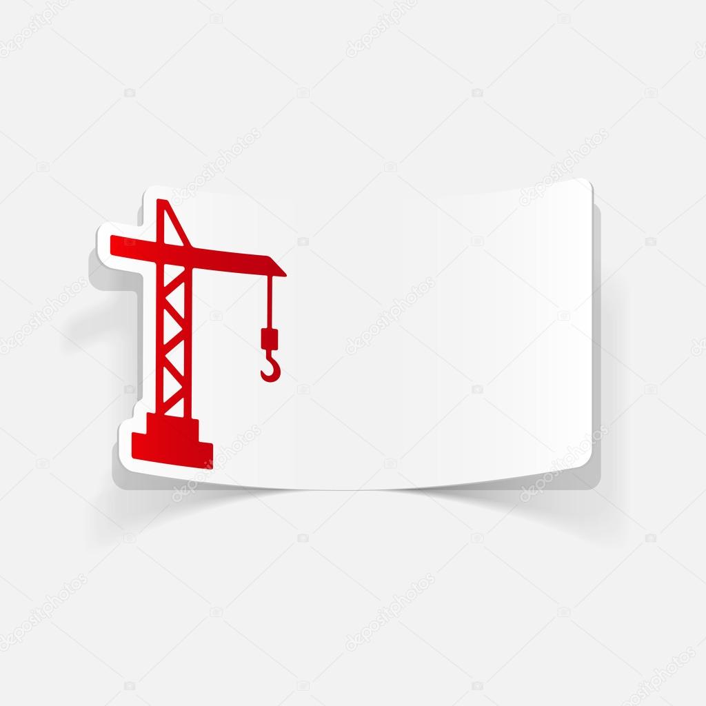 Hoisting crane icon Stock Vector by ©Palau83 64239641