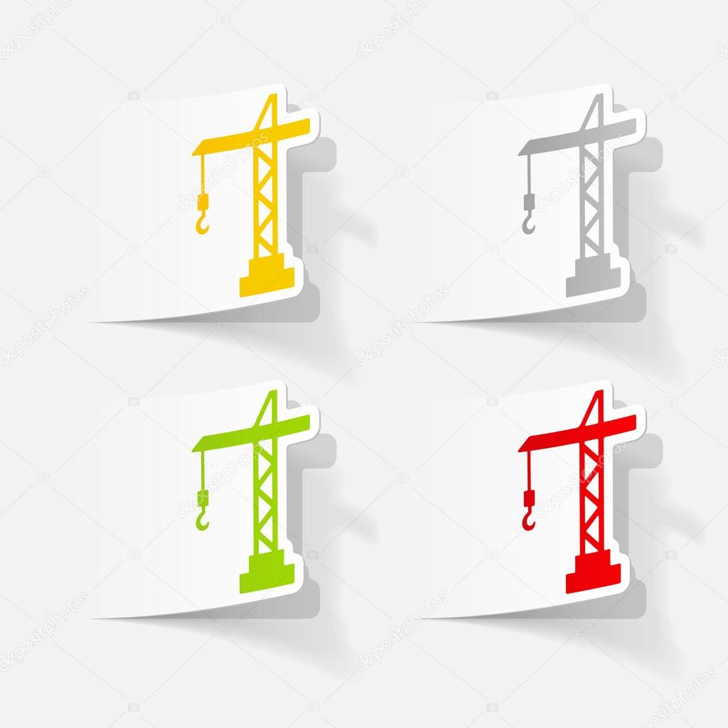 Hoisting crane icon Stock Vector Image by ©Palau83 #70382805
