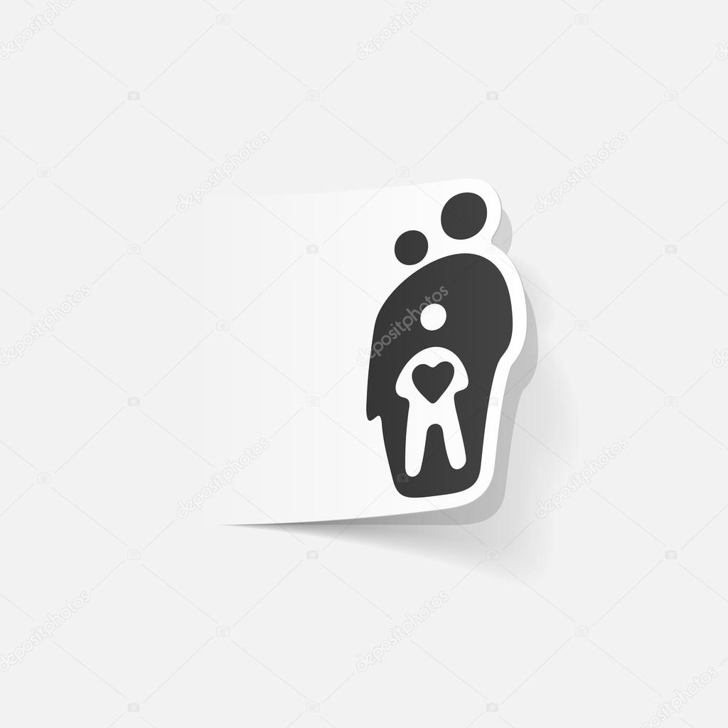 Realistic design element: family Stock Vector Image by ©Palau83 #71518557